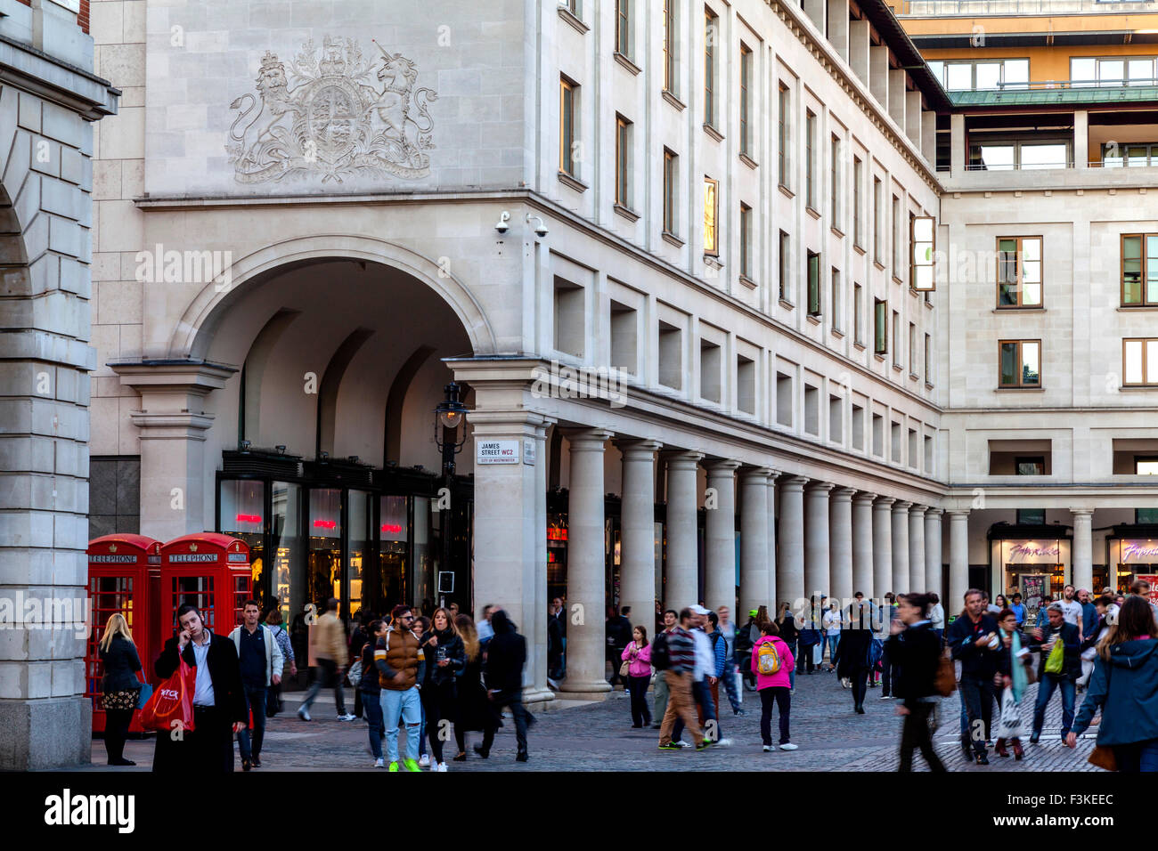 The Piazza, Covent Garden, London, UK Stock Photo - Alamy