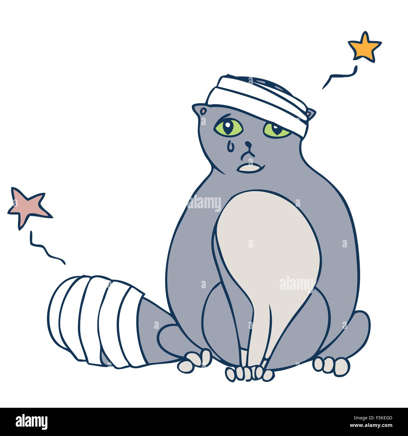 Hurt illness Stock Vector Images - Alamy