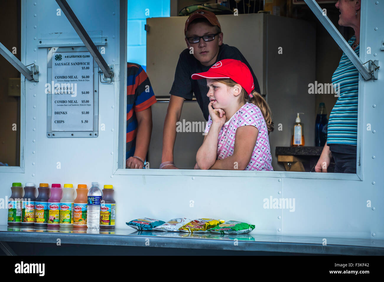 Manheim, Pennsylvania, USA. Lancaster county, last of the Fall fairs ...