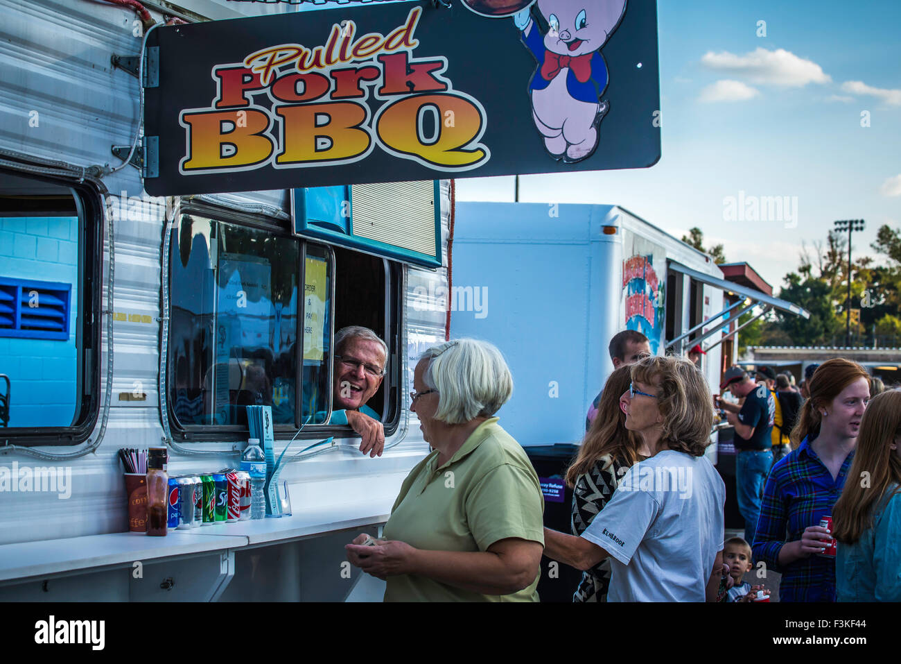 Manheim, Pennsylvania, USA. Lancaster county, last of the Fall fairs ...