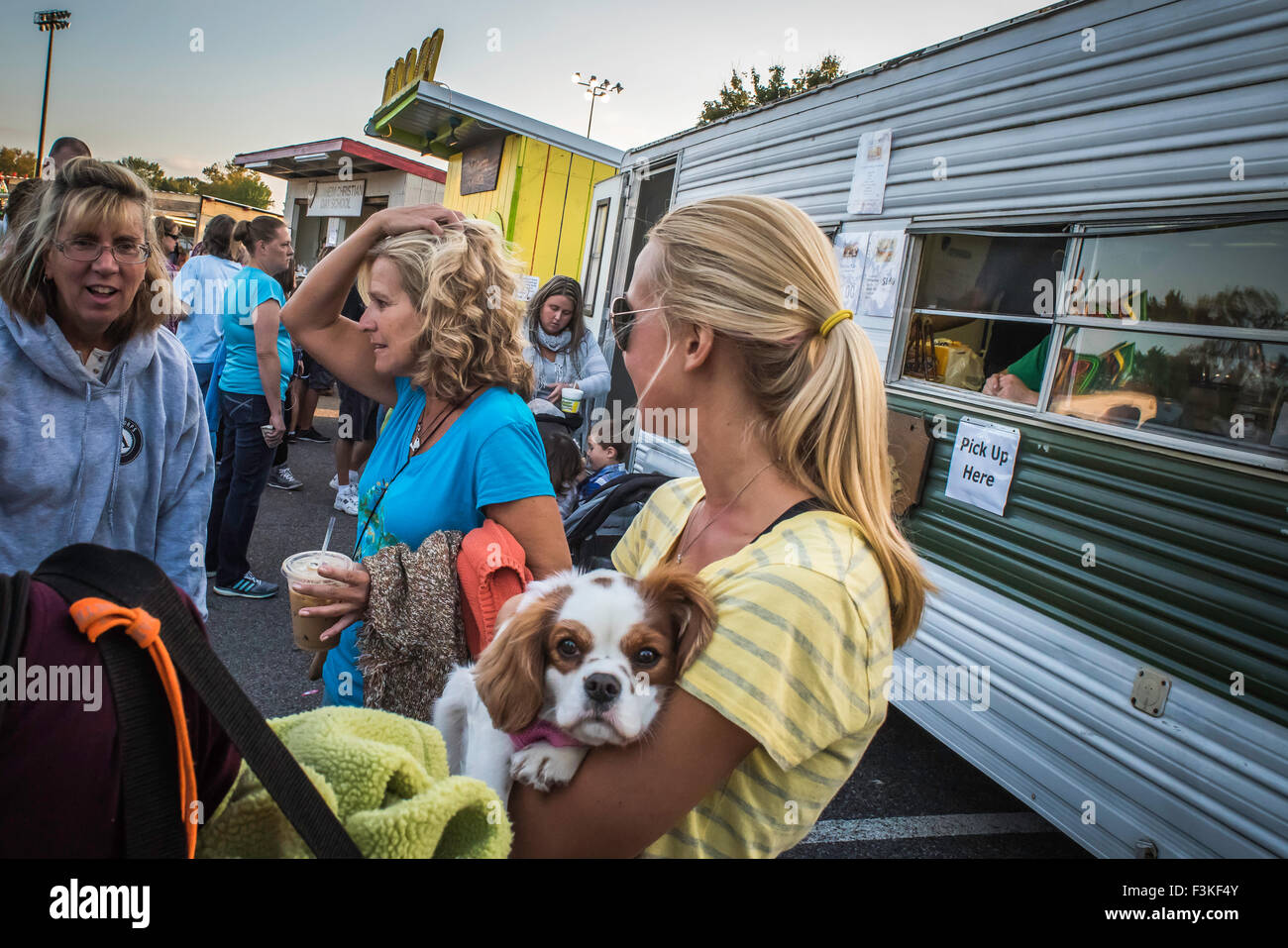 Manheim, Pennsylvania, USA. Lancaster county, last of the Fall fairs ...