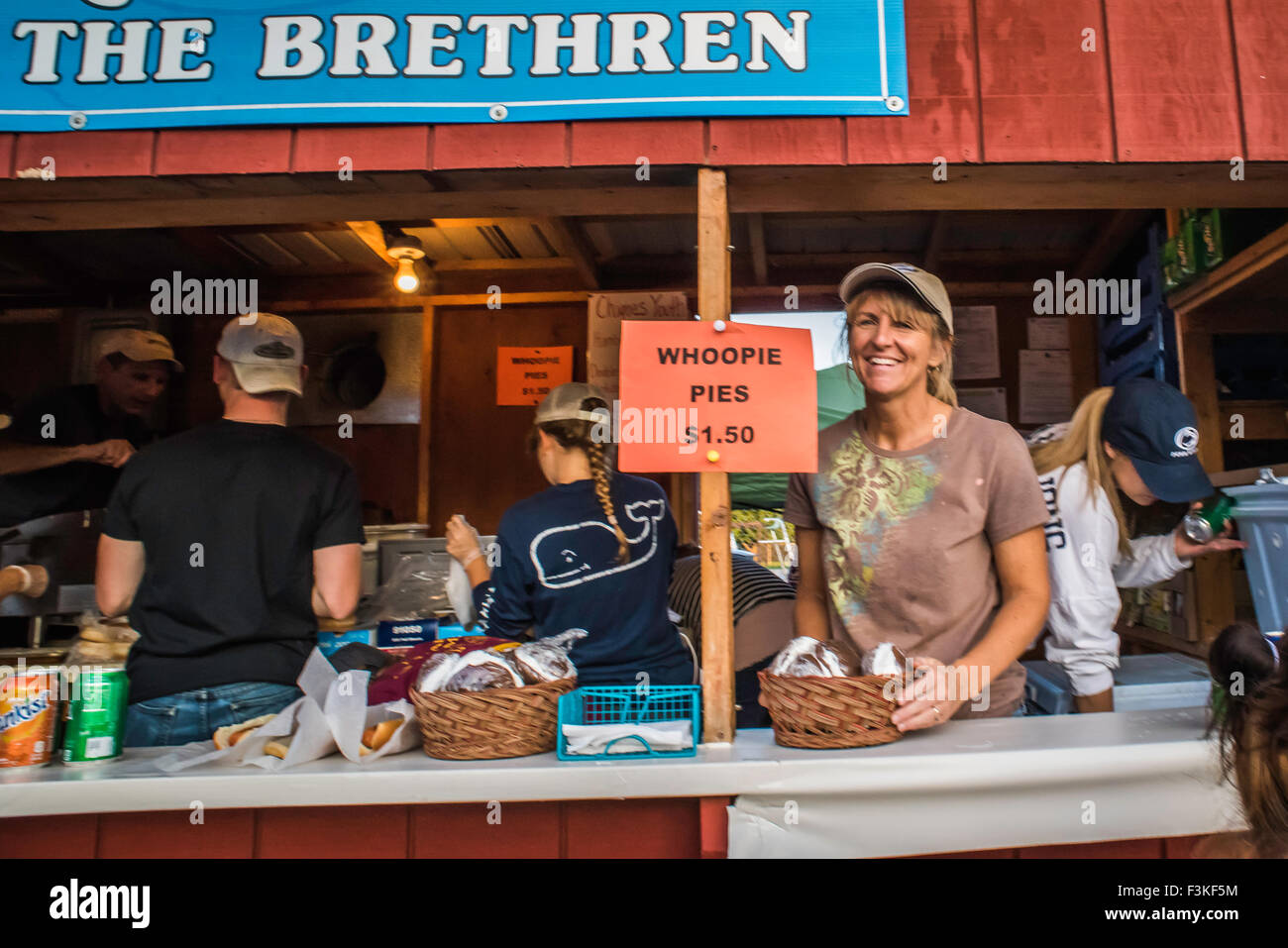 Manheim, Pennsylvania, USA. Lancaster county, last of the Fall fairs ...