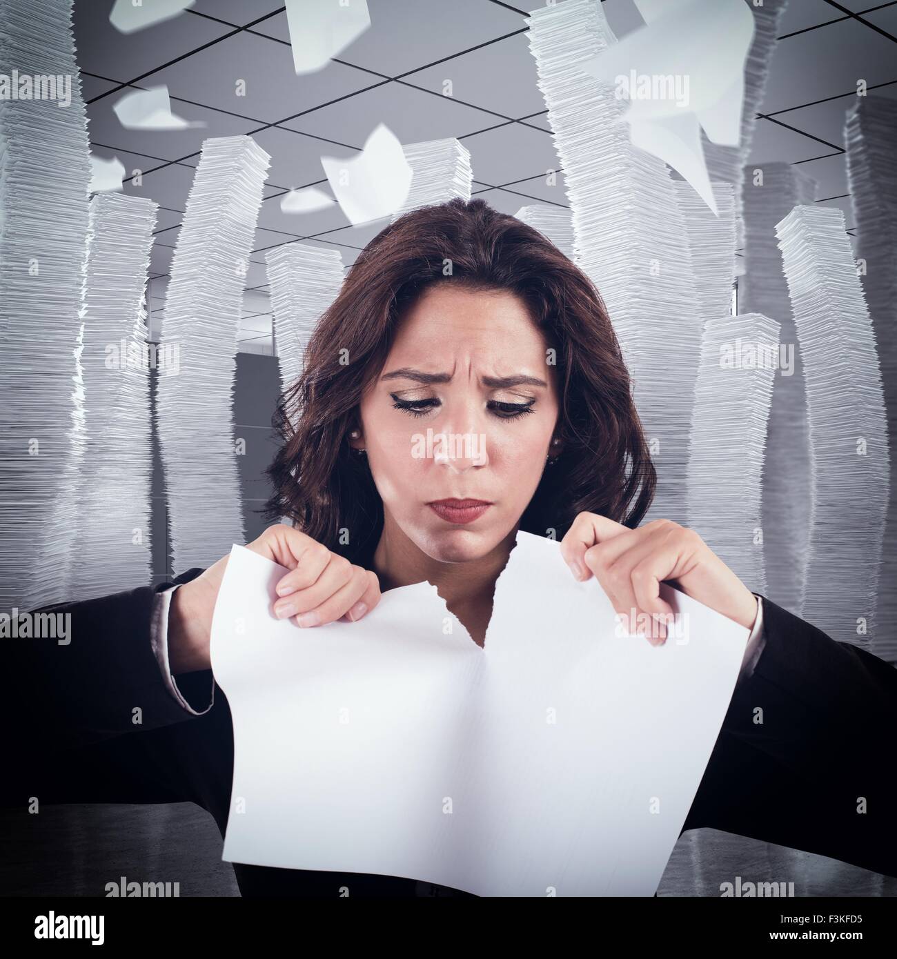 Exhausted tear hi-res stock photography and images - Alamy