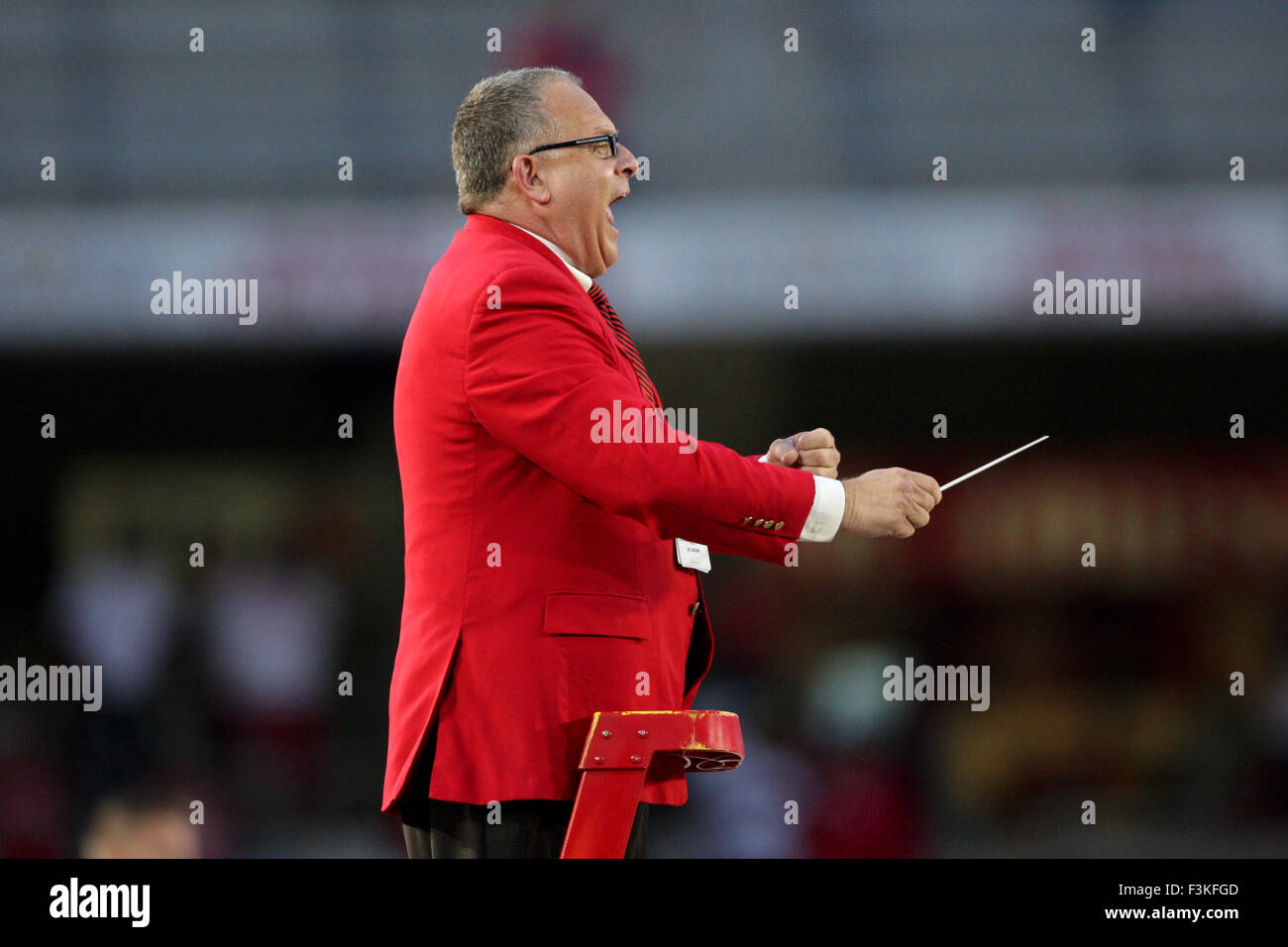 Houston, TX, USA. 08th Oct, 2015. The leader of the ''Spirit of Houston ...