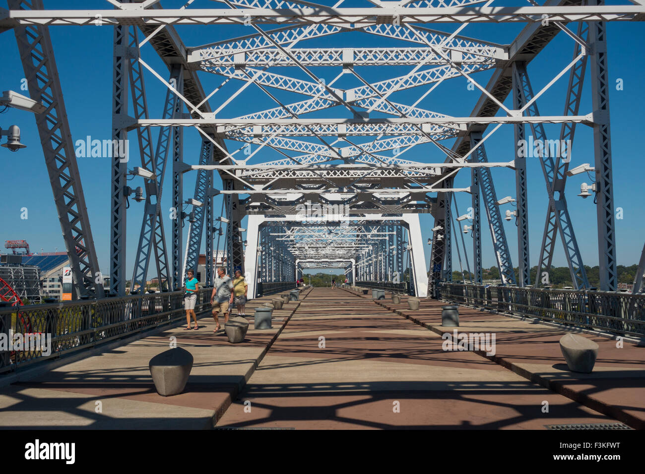 John seigenthaler pedestrian bridge hi-res stock photography and images ...