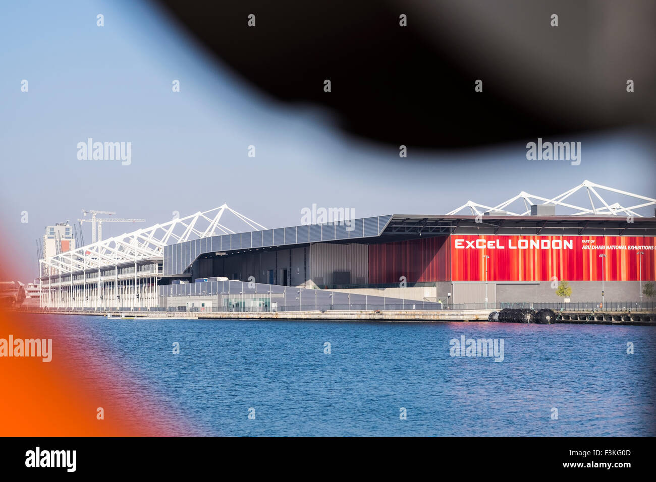 Excel London exhibition centre, Docklands, London, England, U.K Stock ...