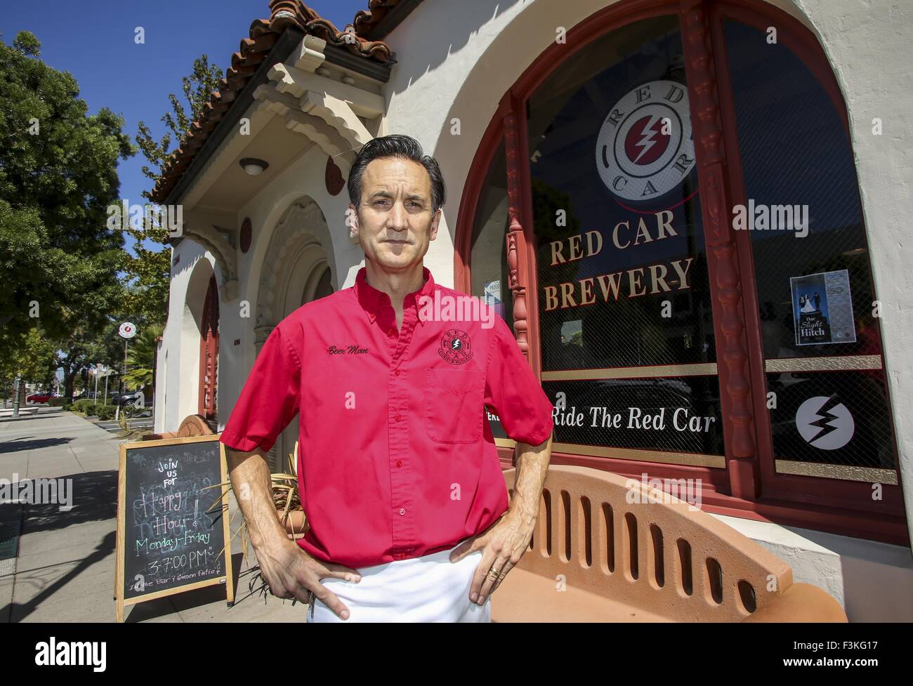 Los Angeles, California, USA. 29th Sep, 2015. Robert Brandt, owner of ...