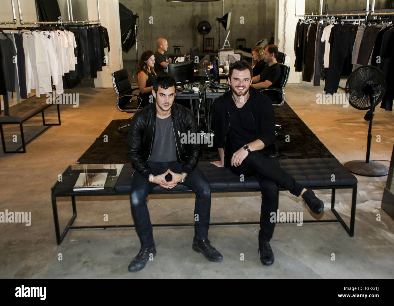 Los Angeles, California, USA. 30th Sep, 2015. DSTLD founders Corey ...