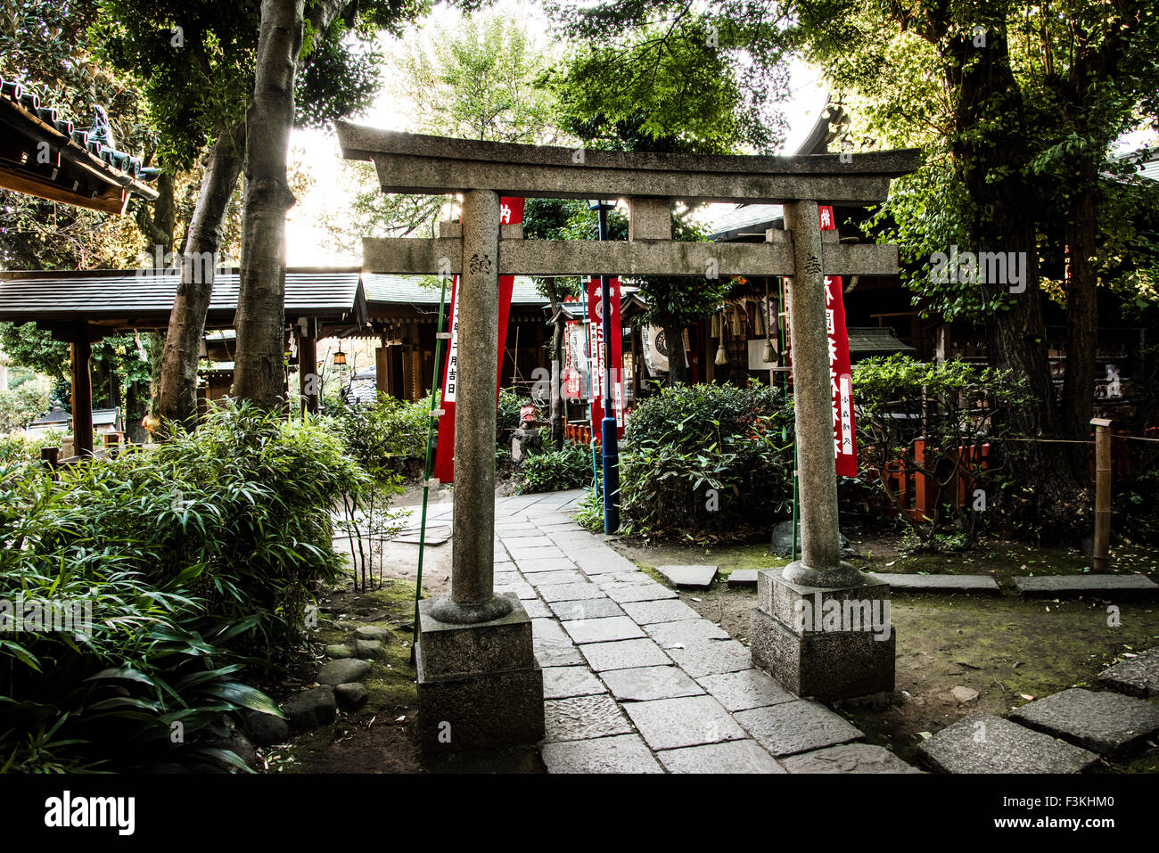 Hanazono Inari Shrine,Ueno Park,Taito-Ku,Tokyo,Japan Stock Photo - Alamy