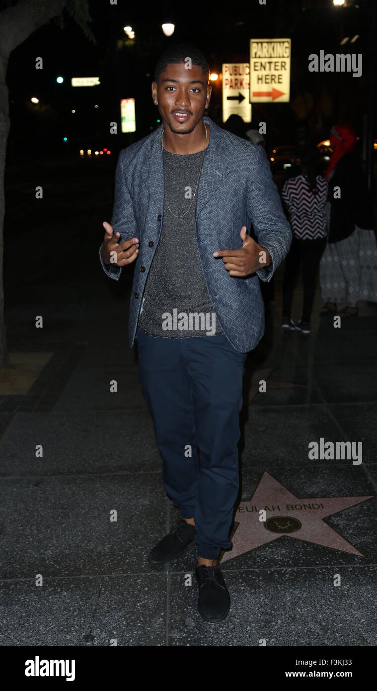 Celebrity Sightings in Hollywood Featuring: Sheldon A Smith Where: Los ...