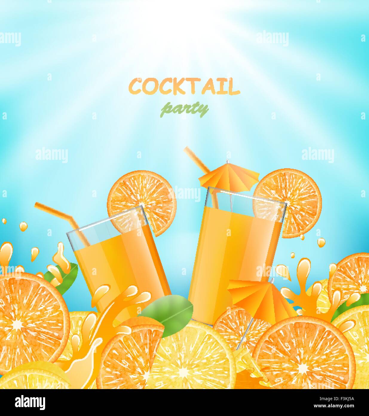 Abstract Banner for Cocktail Party Stock Vector Image & Art - Alamy