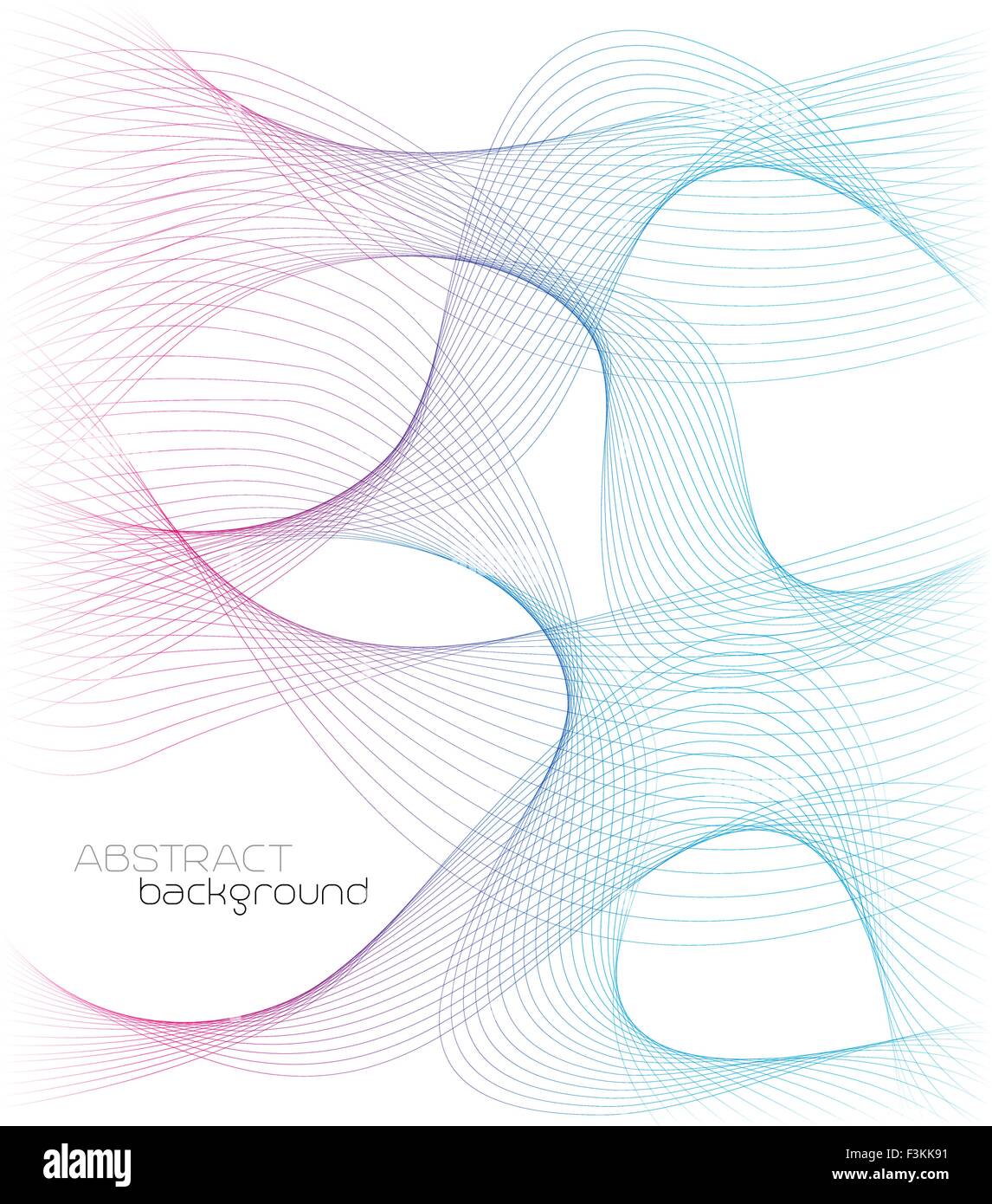 Abstract template background with wave Stock Vector Image & Art - Alamy