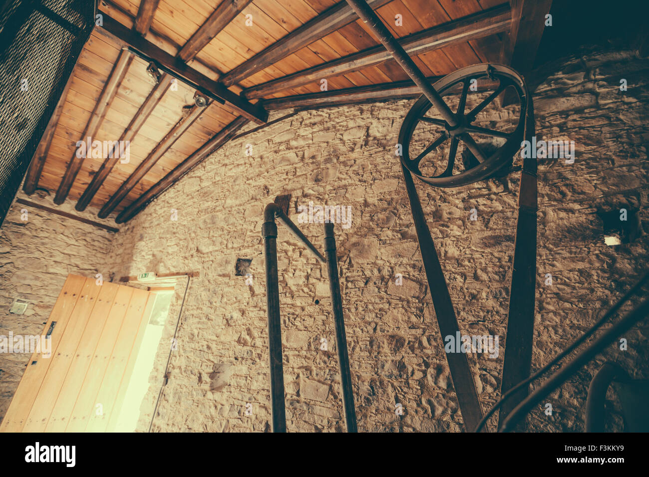 Old historical oil mill hi-res stock photography and images - Alamy