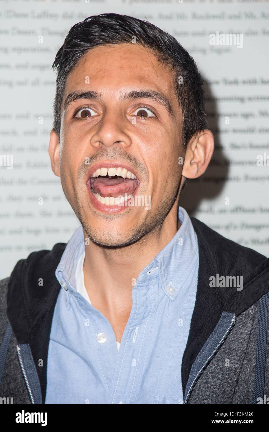 New York, NY, USA. 8th Oct, 2015. Matthew Lopez at arrivals for FOOL ...