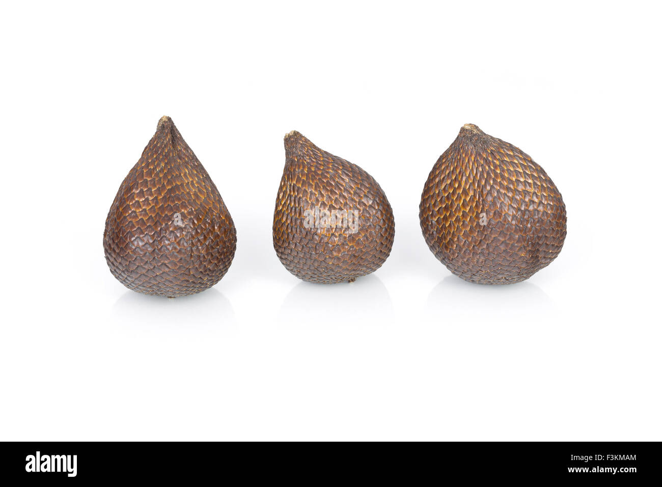 Salak or snake skin fruit, fruit of the Salak palm, Bali, Indonesia ...