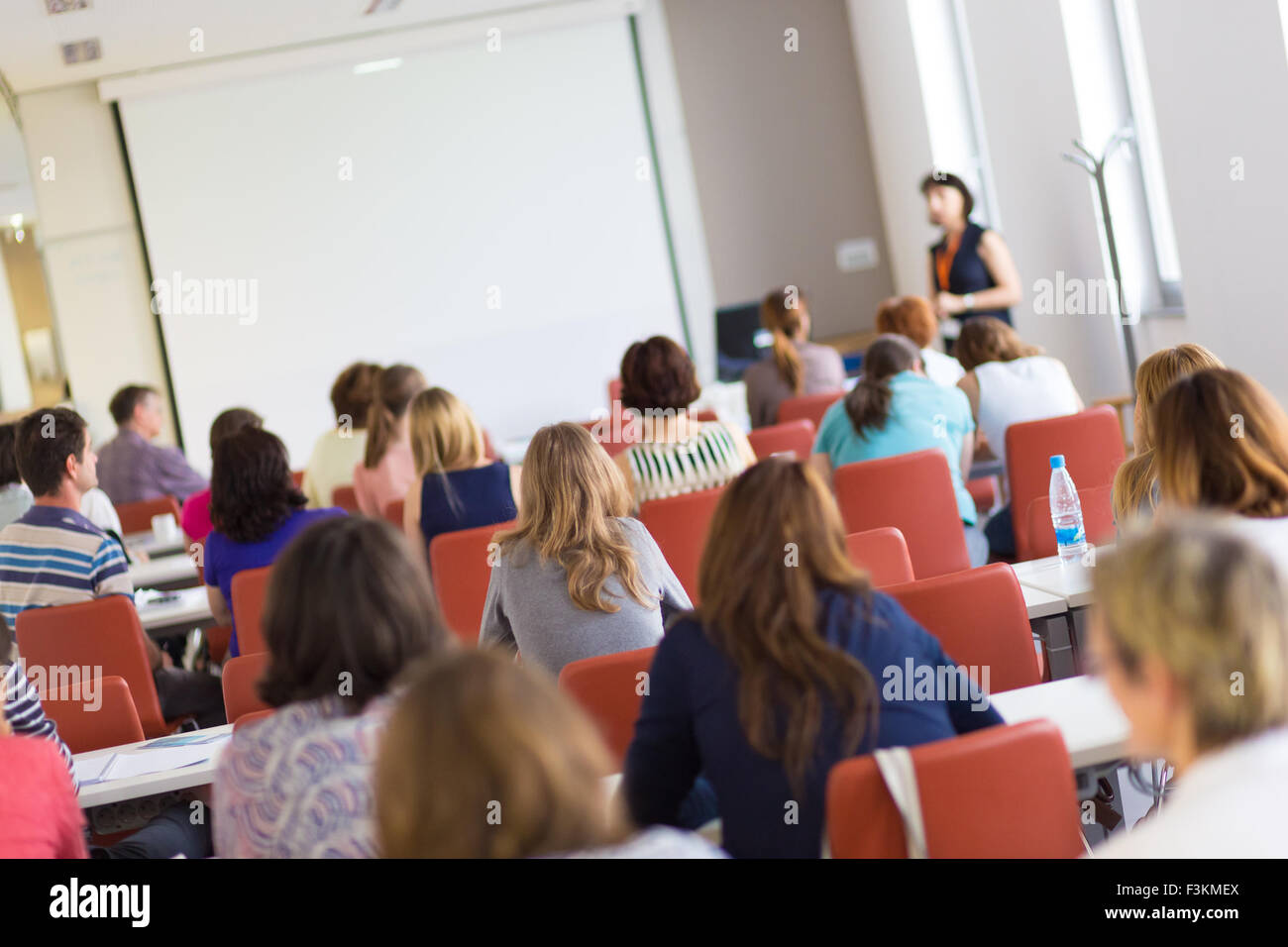 Lecture at university Stock Photo - Alamy