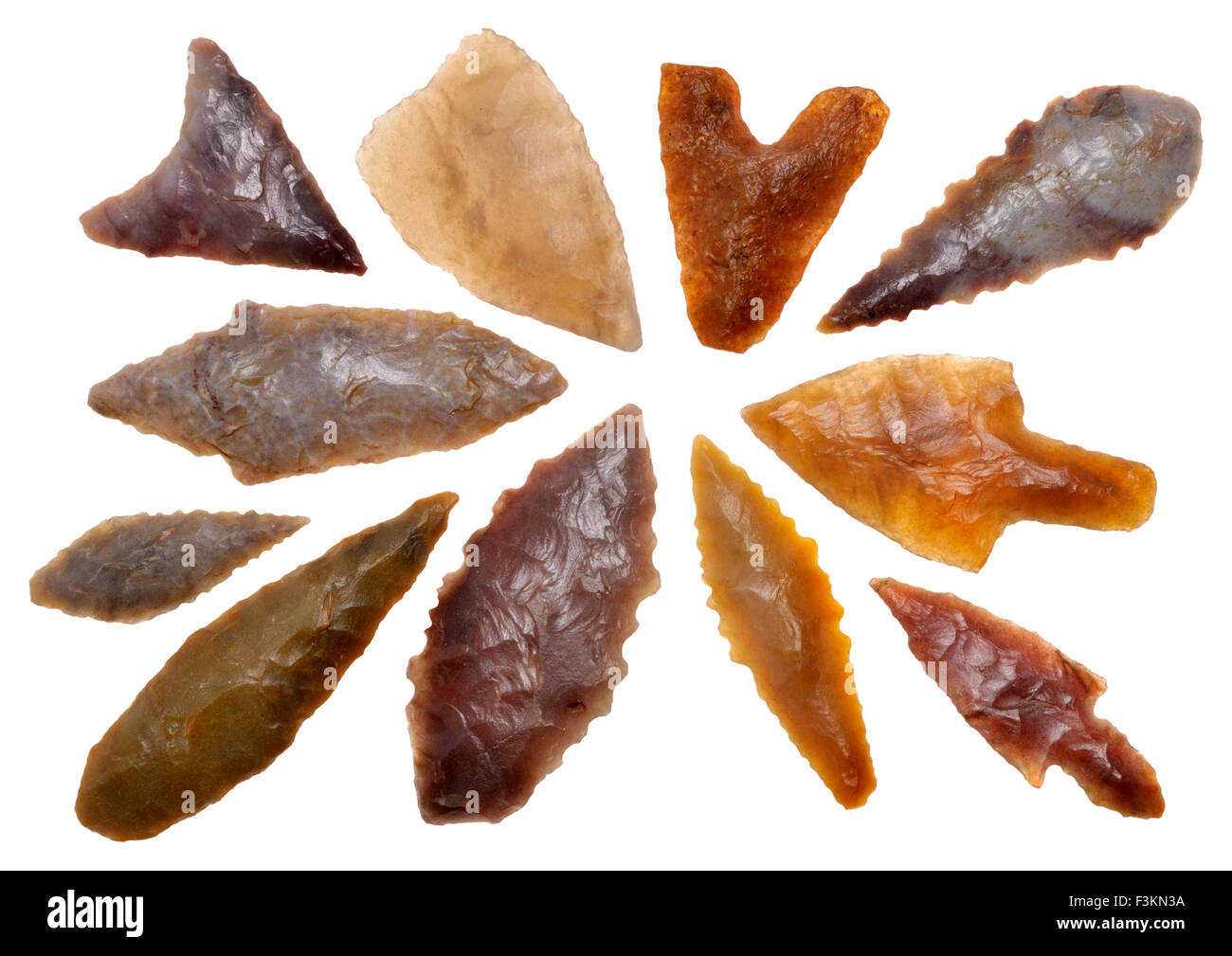Neolithic arrowheads hi-res stock photography and images - Alamy