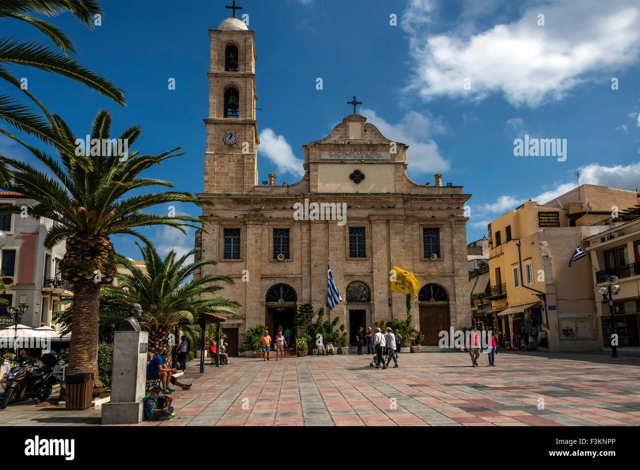 Church of Triartyri, Chania Crete Stock Photo - Alamy