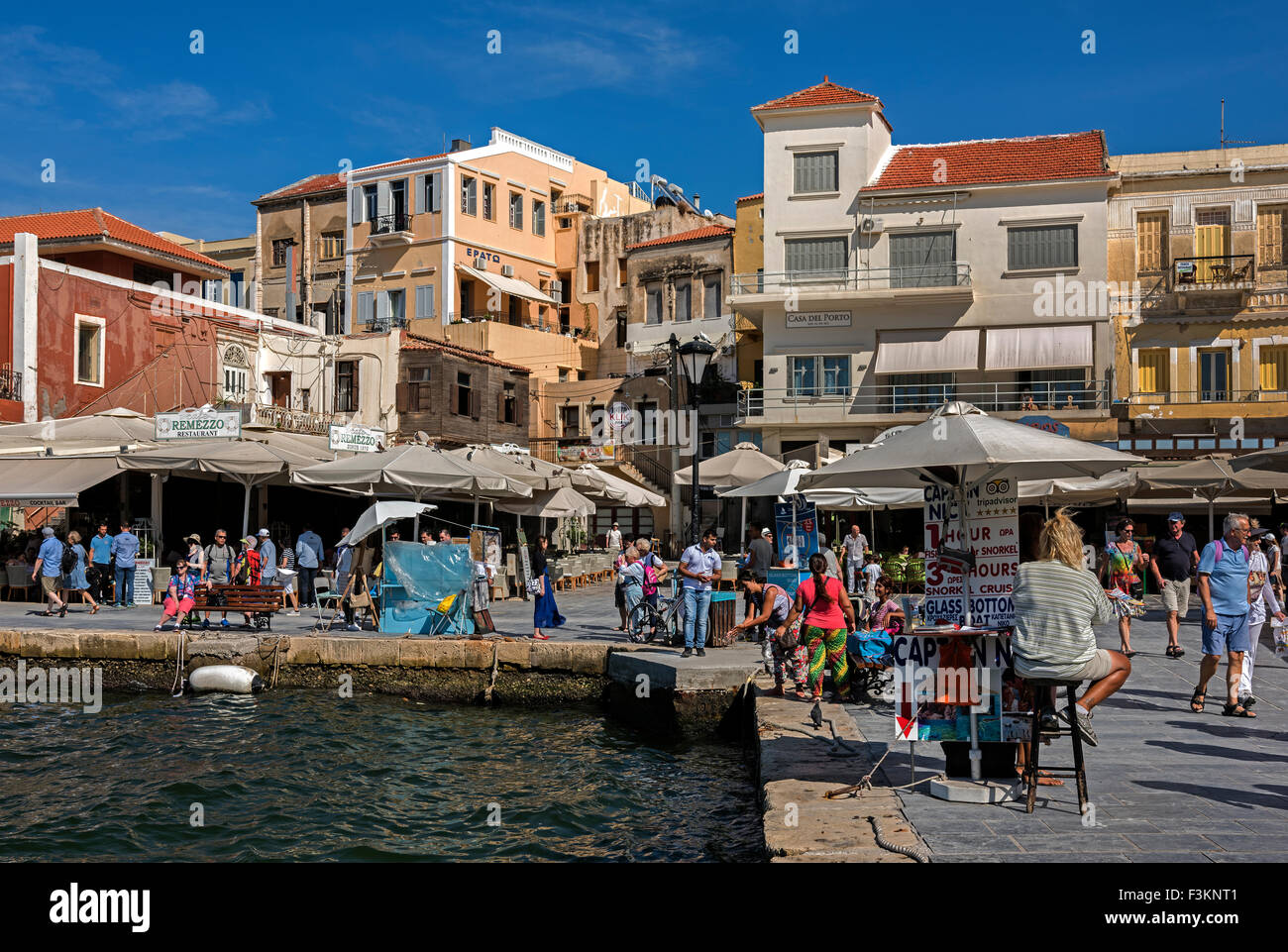 Visitors chania hi-res stock photography and images - Alamy