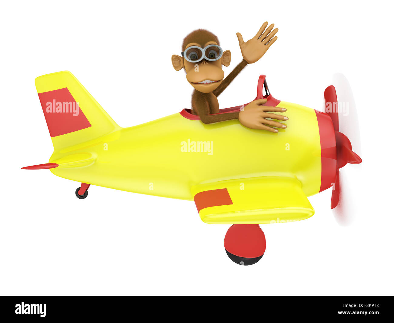 Monkey plane hi-res stock photography and images - Alamy