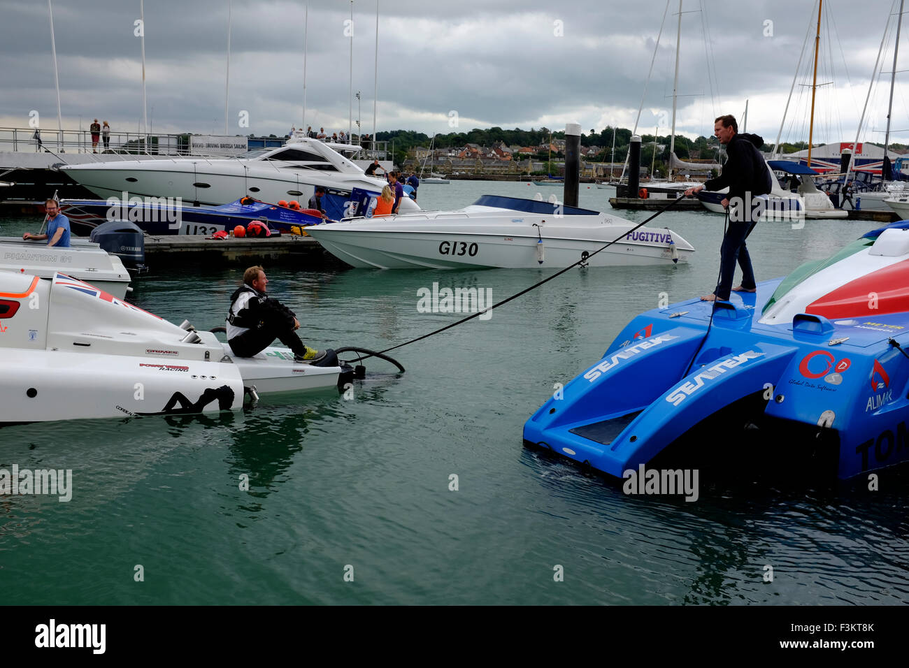 Boat Being Towed High Resolution Stock Photography and Images - Alamy