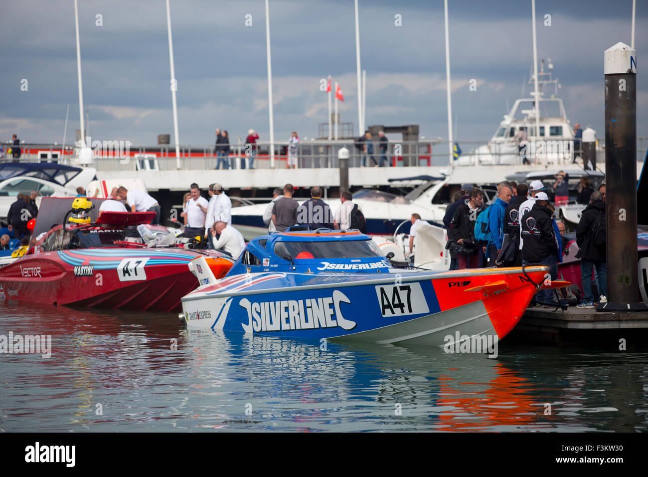 Yacht Haven scrutineer boats The Solent 2015, Cowes Classic, Power Boat ...
