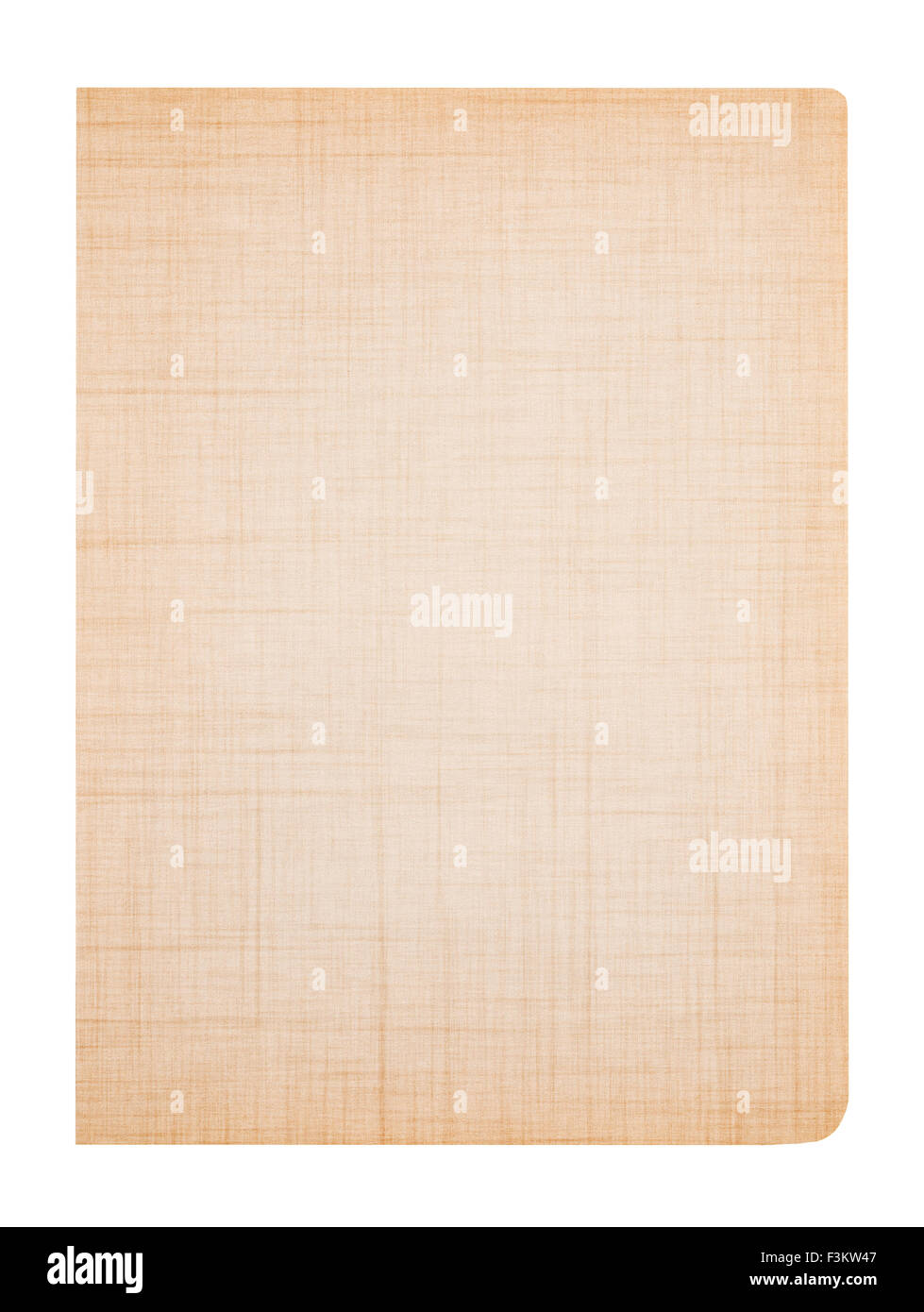 old page of notebook paper Stock Photo - Alamy