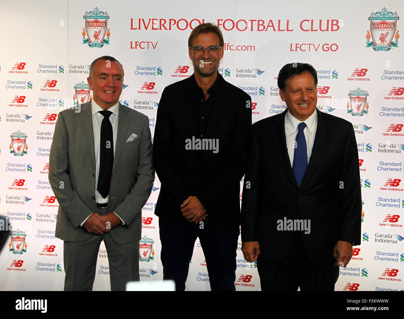Anfield, Liverpool, UK. 09th Oct, 2015. Jurgen Klopp Unveiling. Jurgen ...