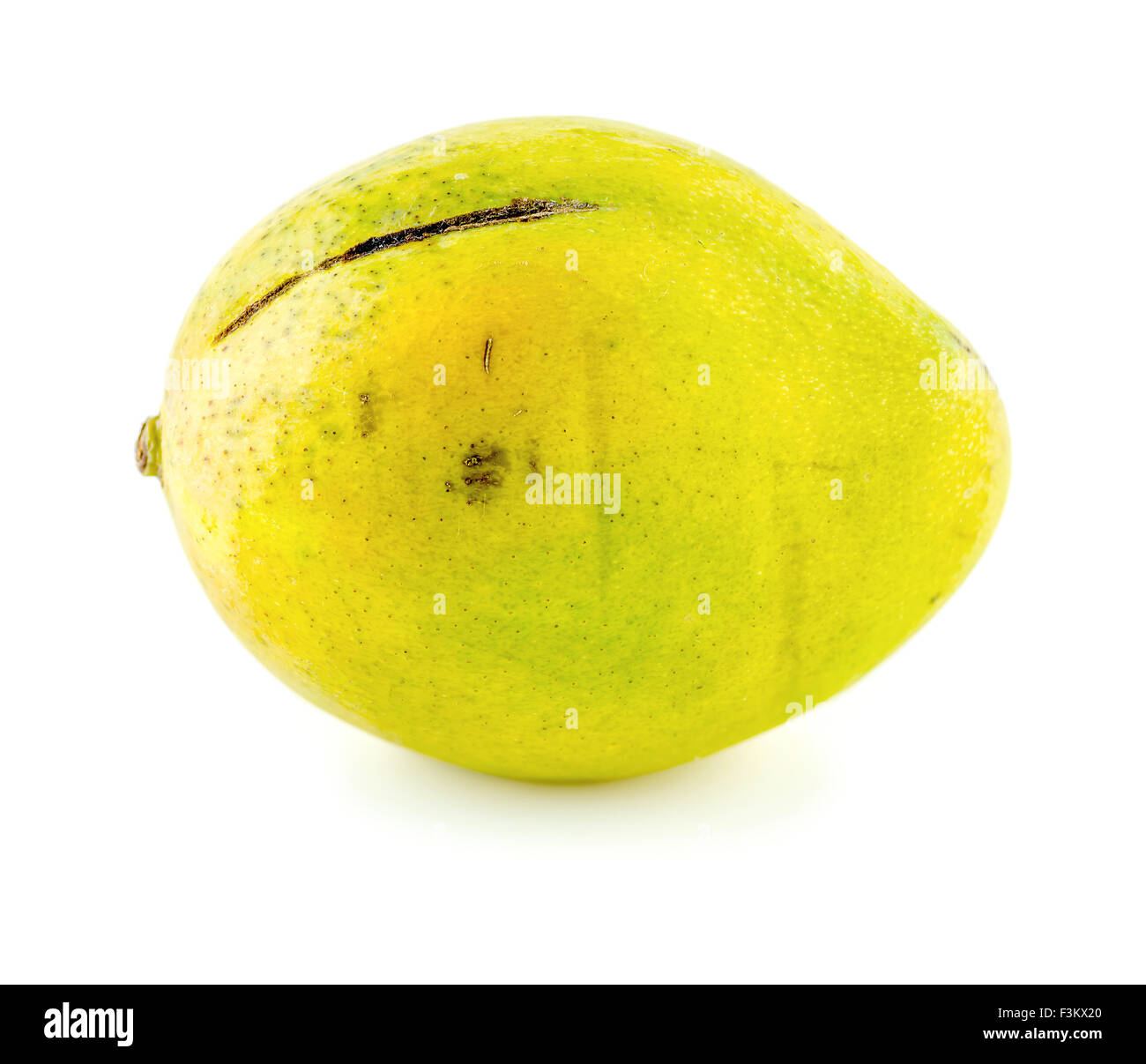 Isolated macro of exotic mango Stock Photo - Alamy