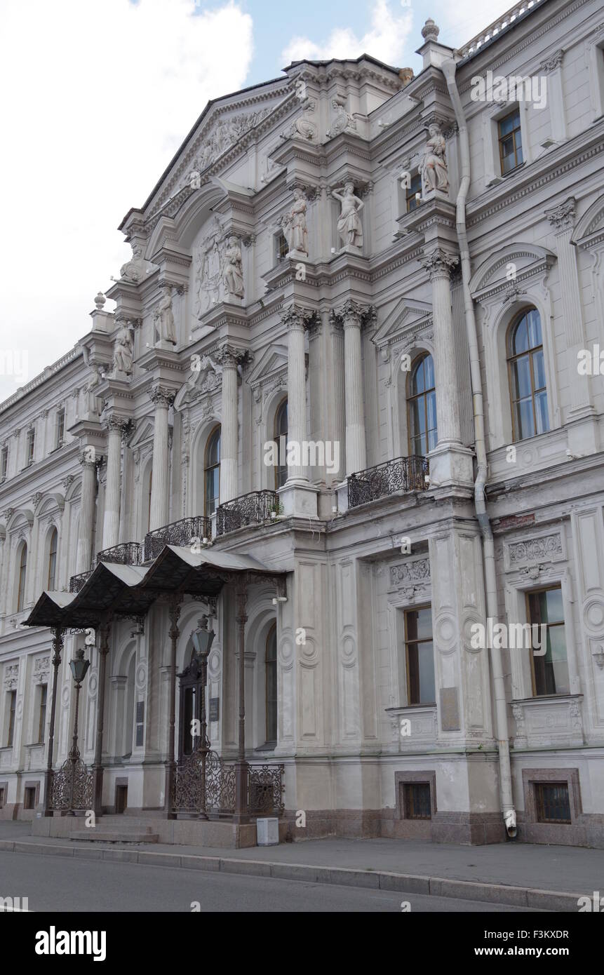 Novo-Mikhailovsky Palace, St Petersburg, Russia Stock Photo - Alamy