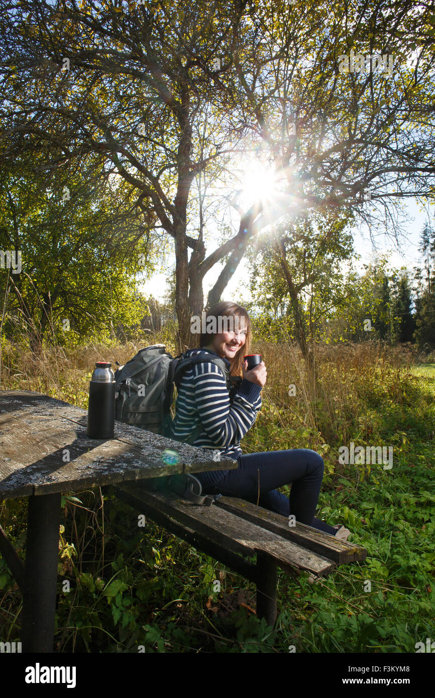 Resting hiker hi-res stock photography and images - Alamy