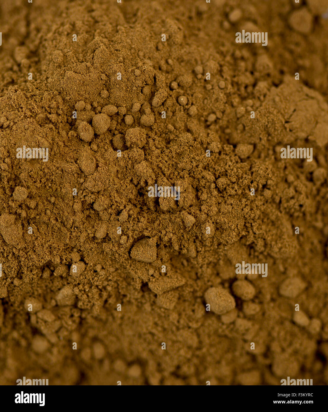 Aerial macro closeup of tasty brown cocoa chocolate powder Stock Photo ...