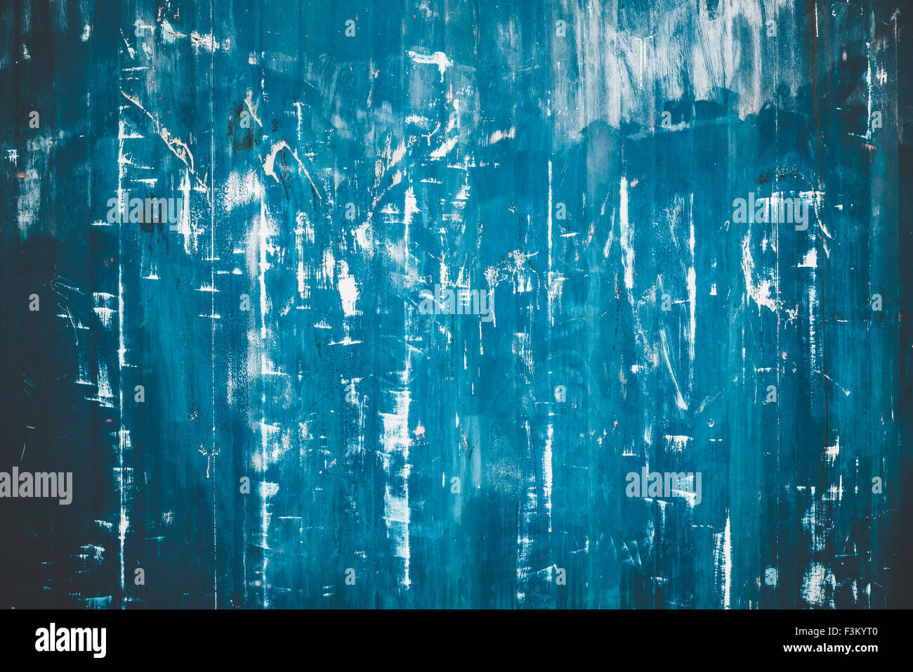 Scratched blue metallic texture Stock Photo - Alamy