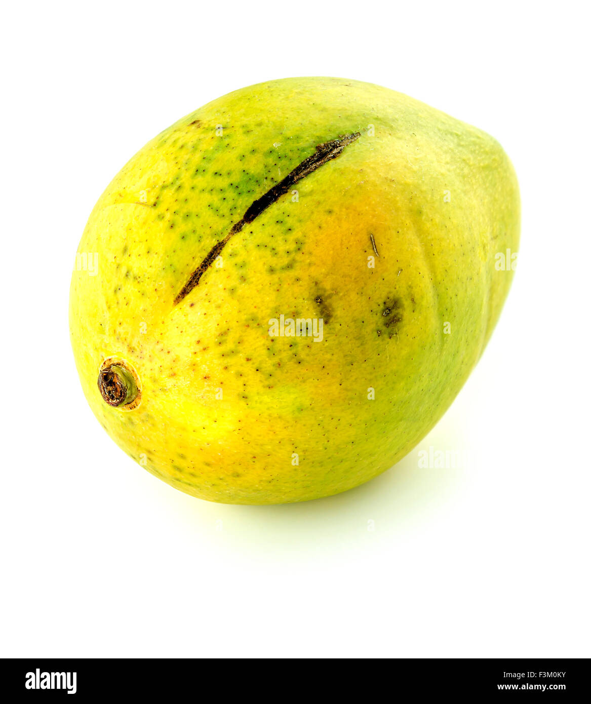 Fresh young raw mango isolated Stock Photo - Alamy