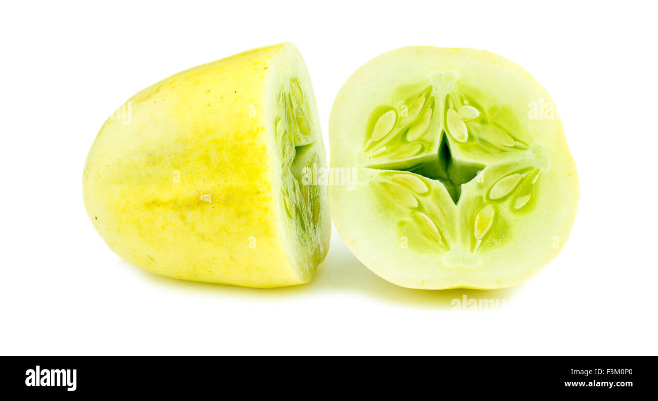 Sliced green apple cut Cut Out Stock Images & Pictures - Alamy