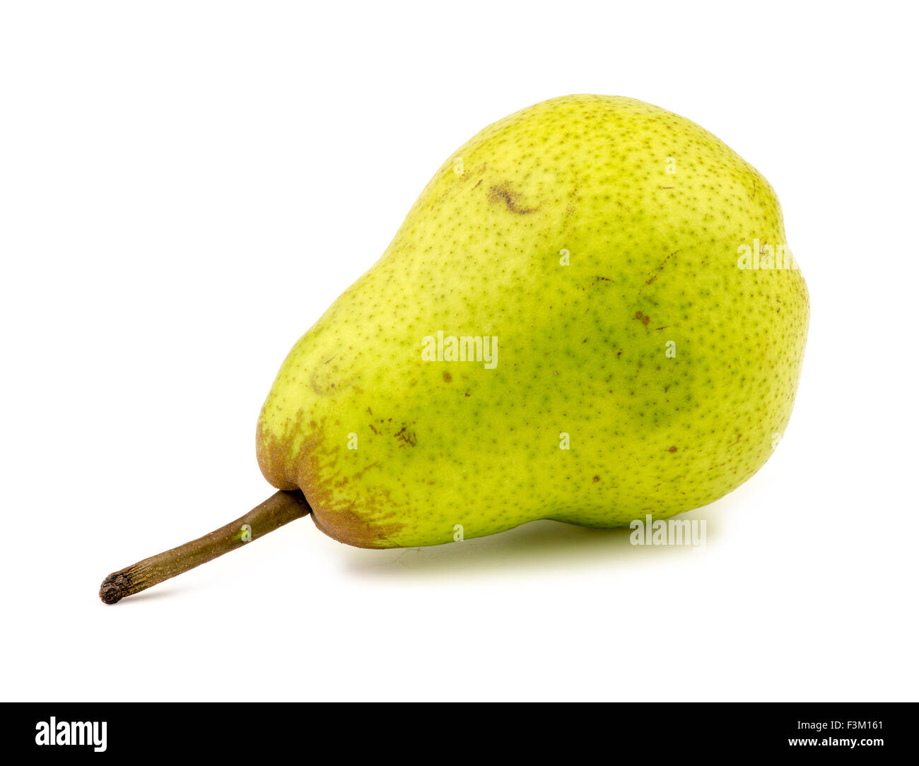 Green packham pear Stock Photo - Alamy