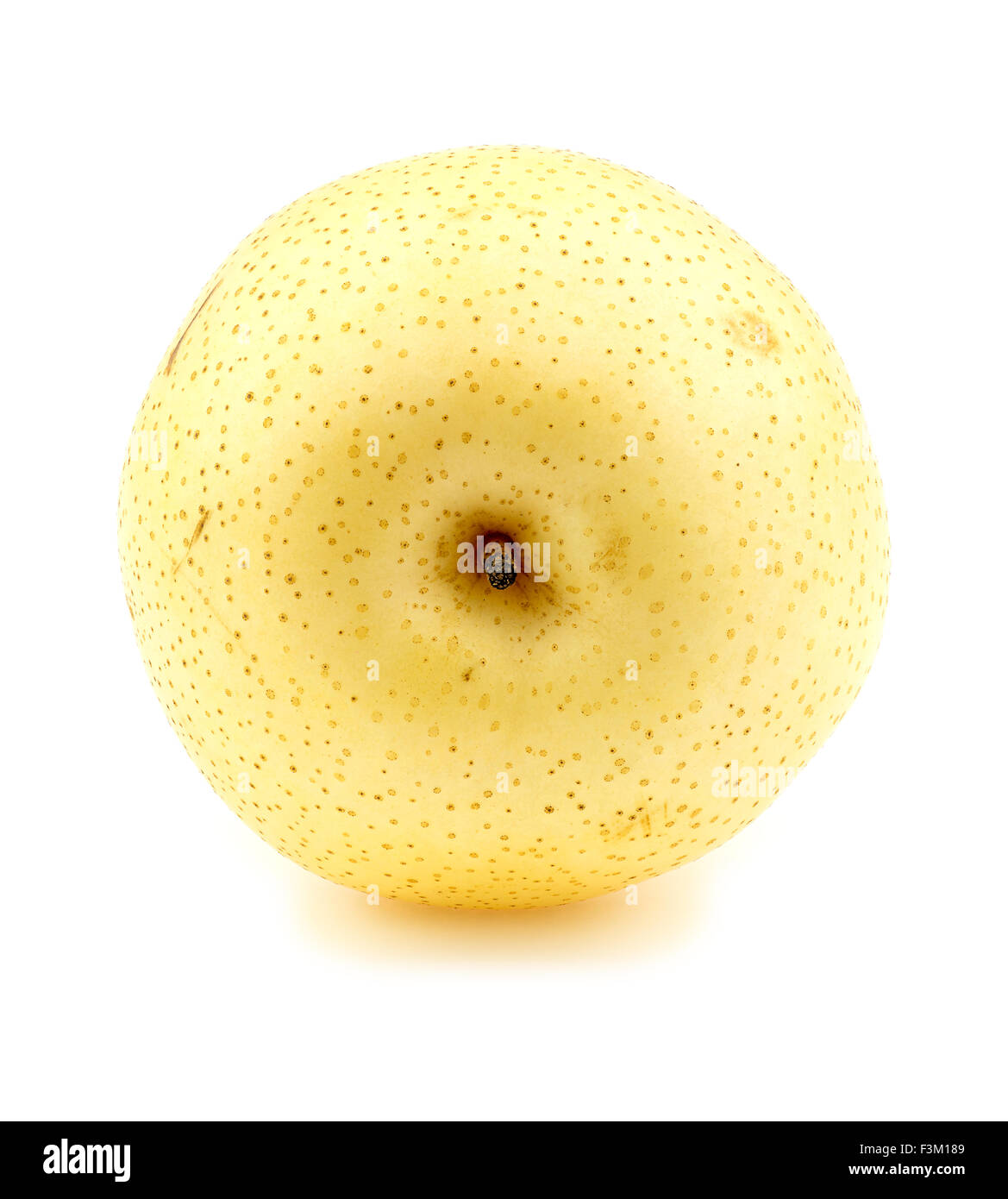 Asian pear isolated on white Stock Photo - Alamy