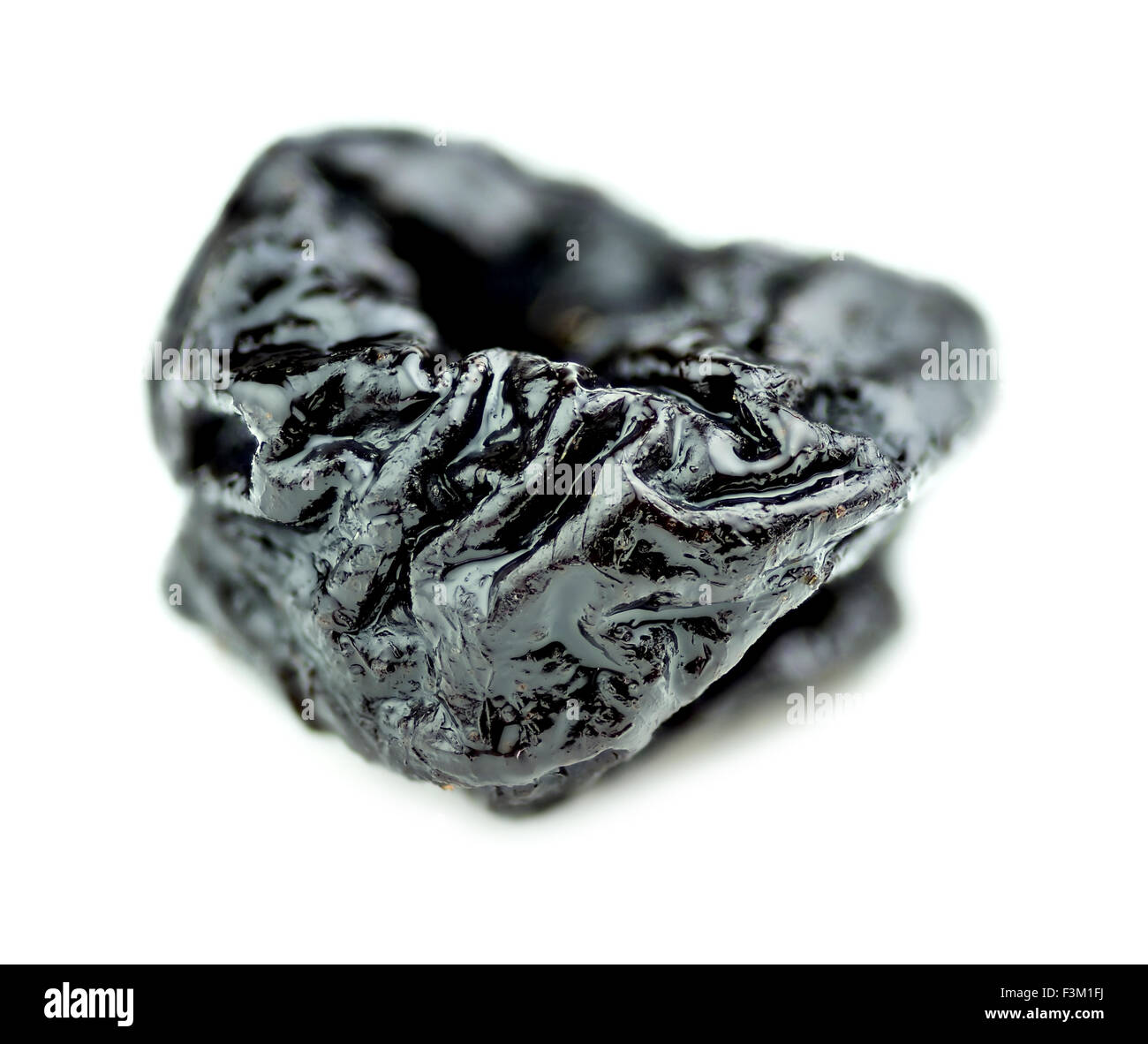 Macro closeup of dried pitted prune Stock Photo - Alamy