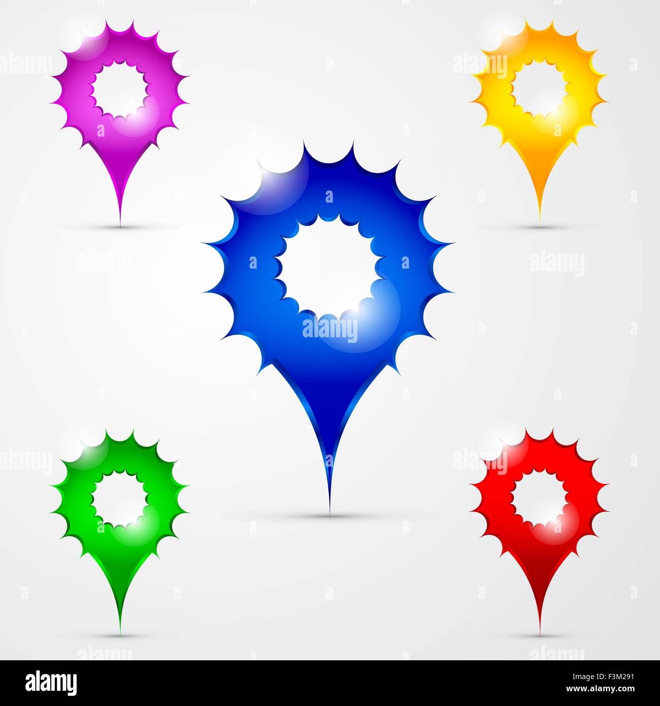 Different map pointer hi-res stock photography and images - Alamy