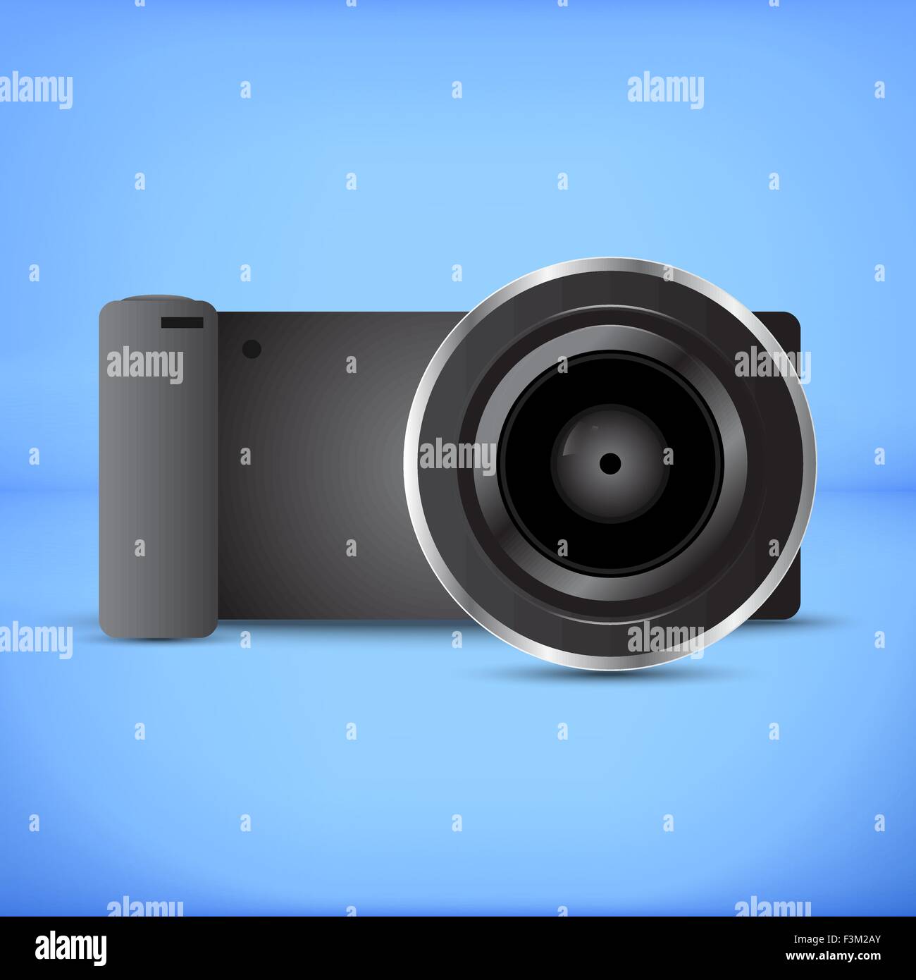 Mirrorless interchangeable lens camera Stock Vector Images - Alamy