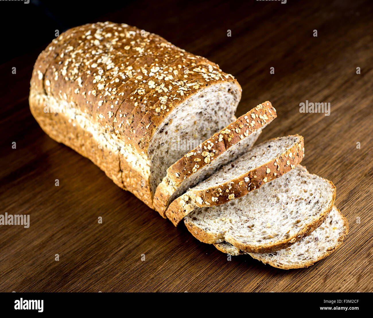 Whole wheat bread loaf Stock Photo - Alamy