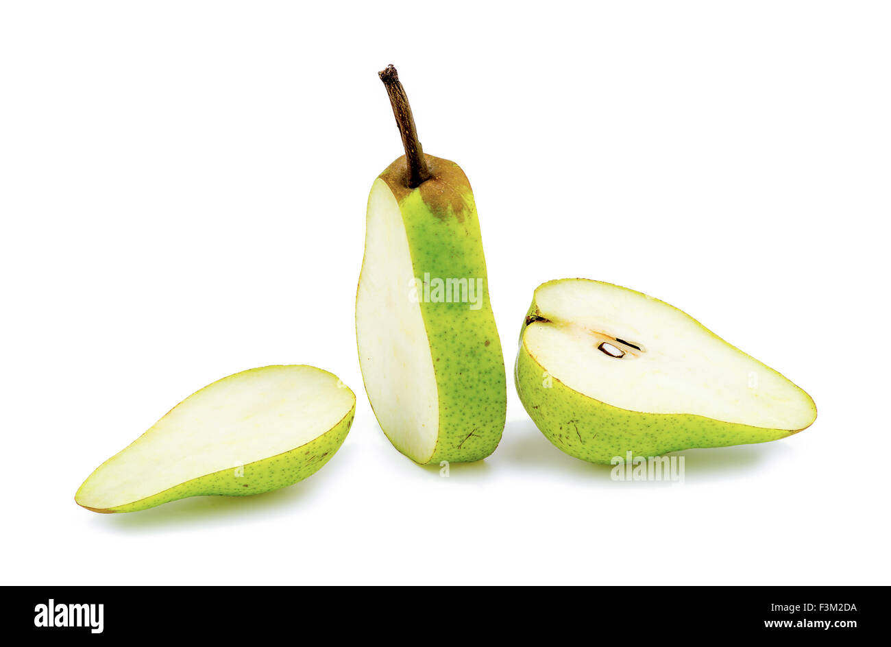 Fresh ripe organic pear Cut Out Stock Images & Pictures - Alamy