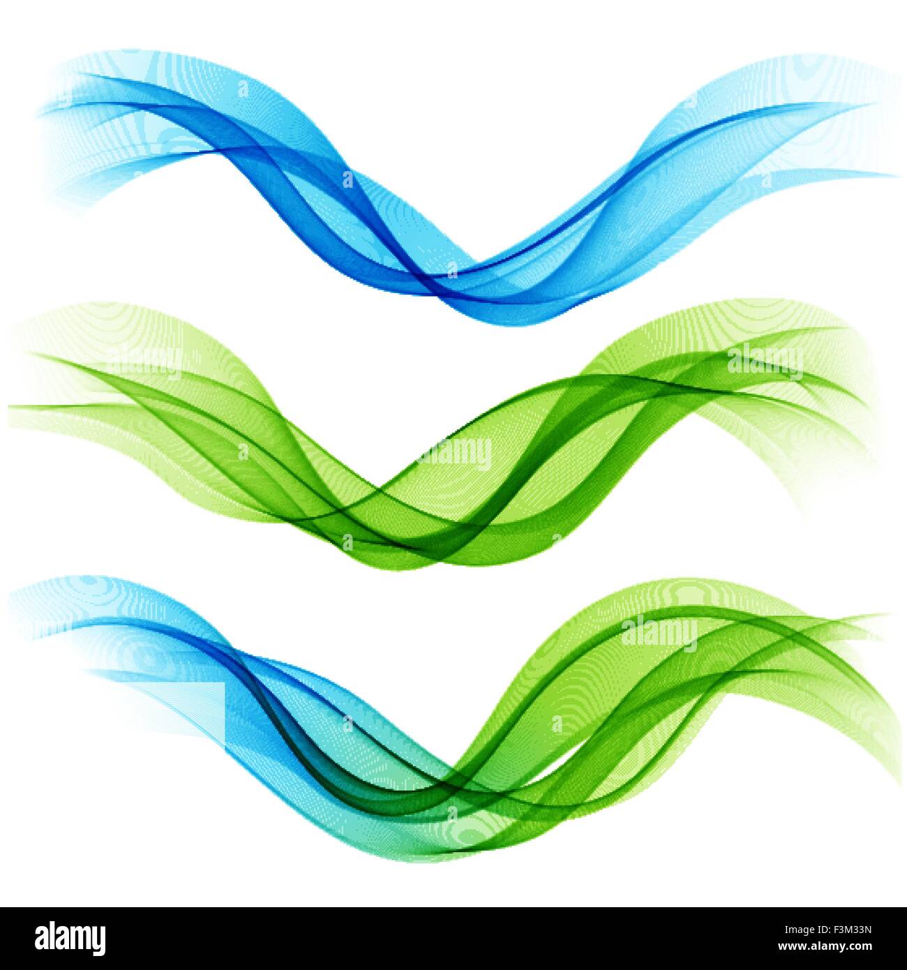 Set of abstract waves. Vector illustration Stock Vector Image & Art - Alamy