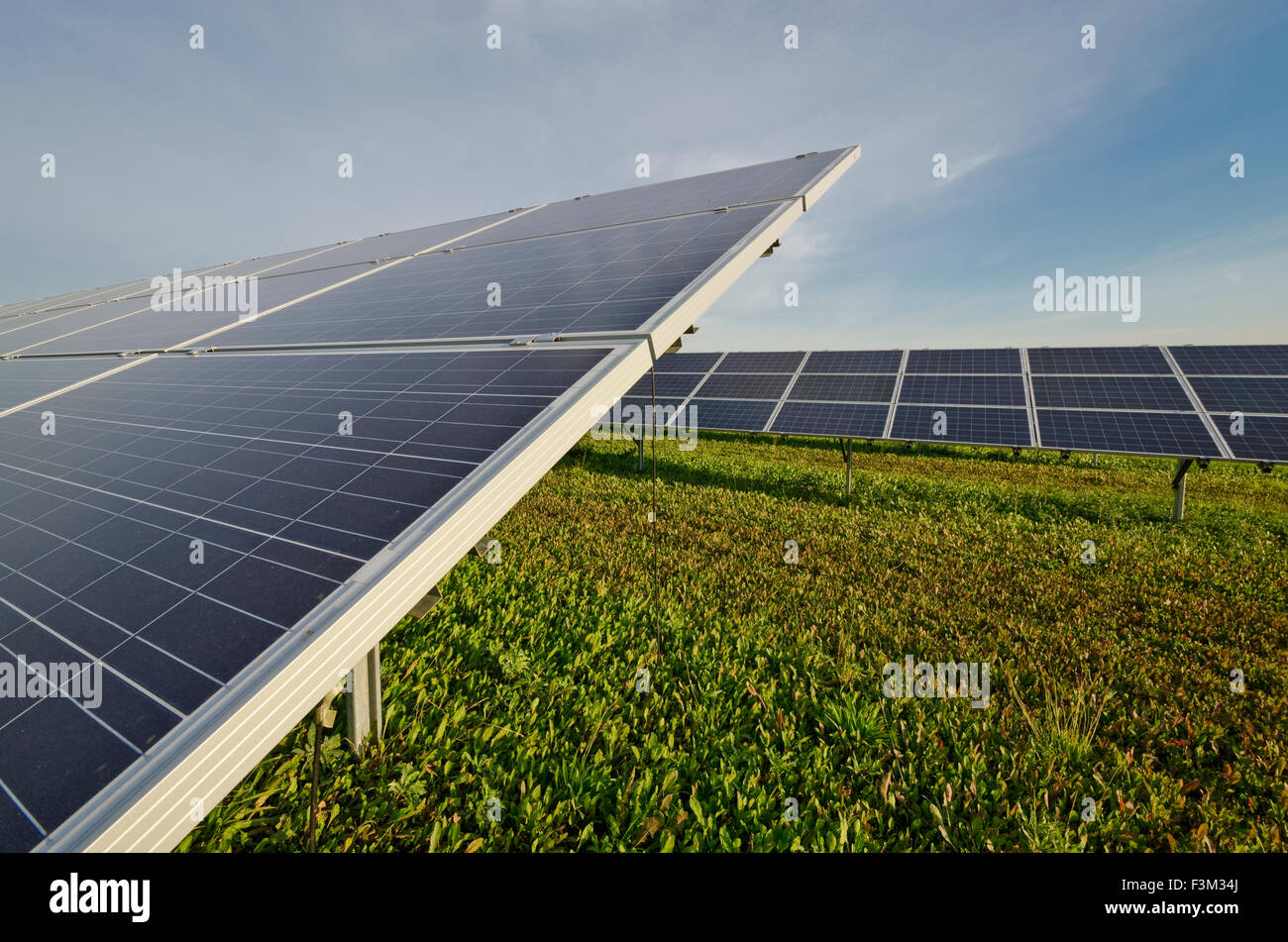 Technology solar energy sky clouds hi-res stock photography and images ...