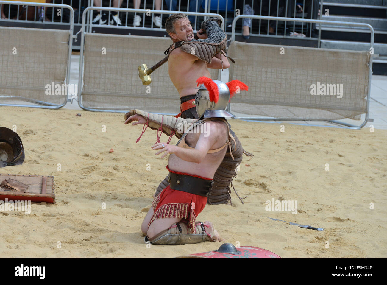 The Gladiator Games held at Guildhall Yard - Day 1 Featuring ...
