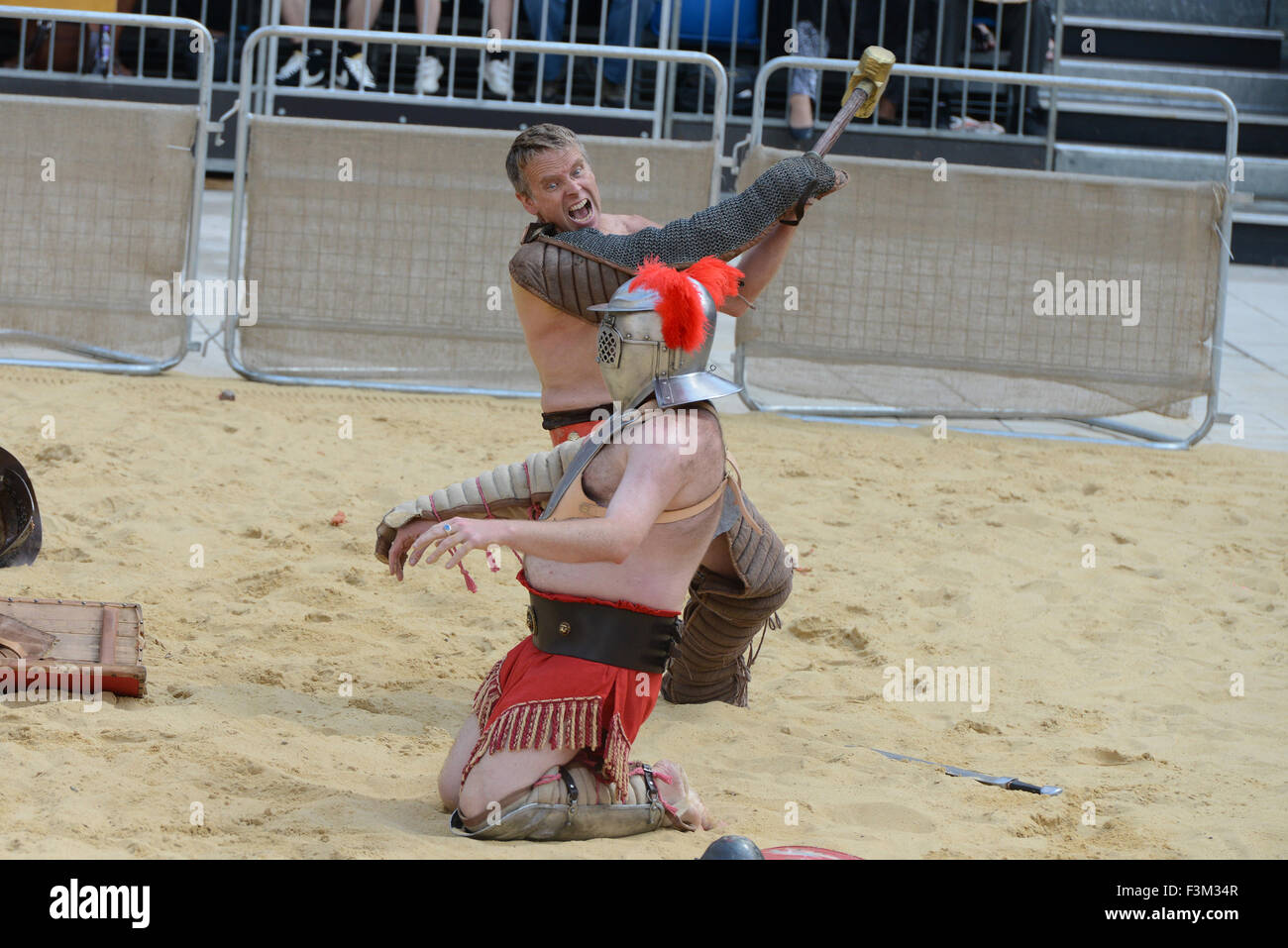 The Gladiator Games held at Guildhall Yard - Day 1 Featuring ...
