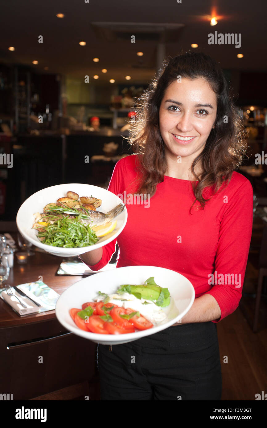 Waitress uk hi-res stock photography and images - Alamy