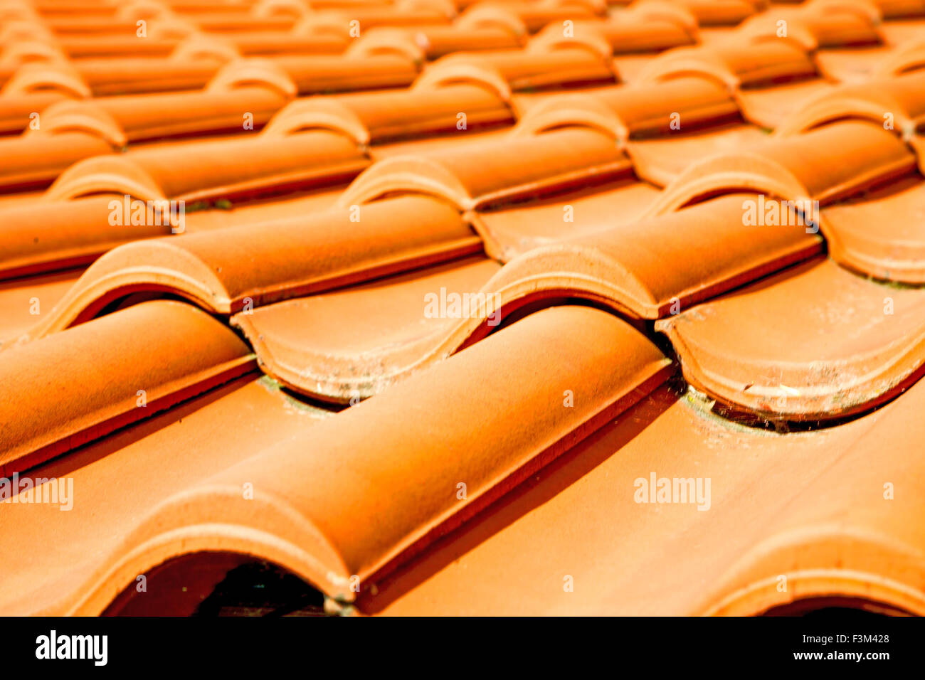 old roof in italy the line and texture of diagonal architecture Stock ...