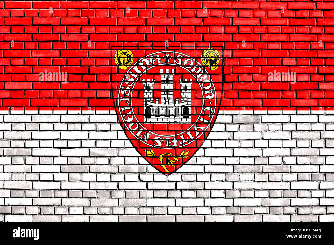 Flag of sopron town city hi-res stock photography and images - Alamy