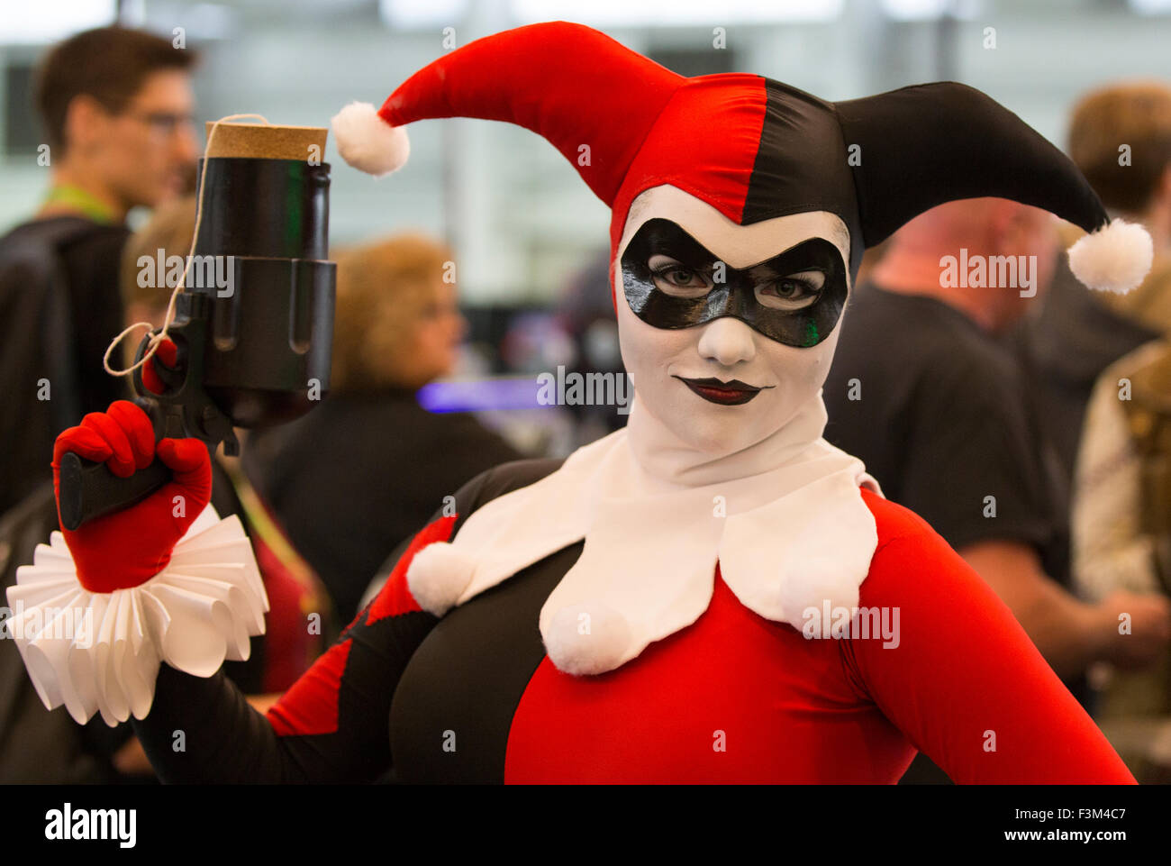 New York City, United States. 08th Oct, 2015. Poison Ivy poses in ...